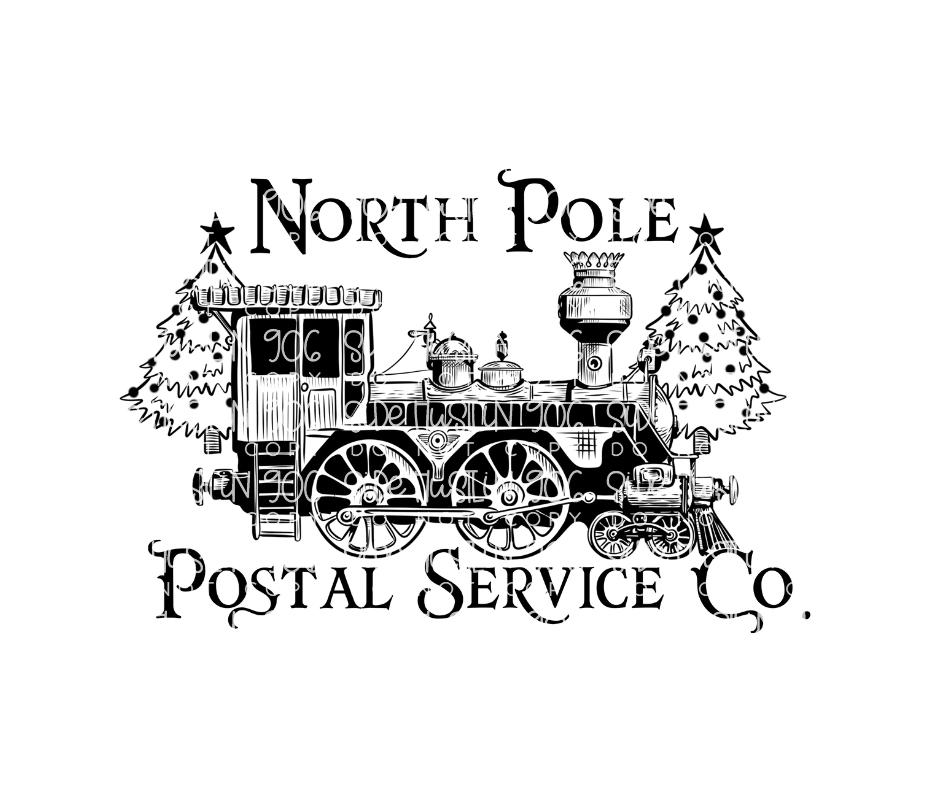 North Pole Postal Service Co.-Ready to Press Transfer – Side Hustlin ...